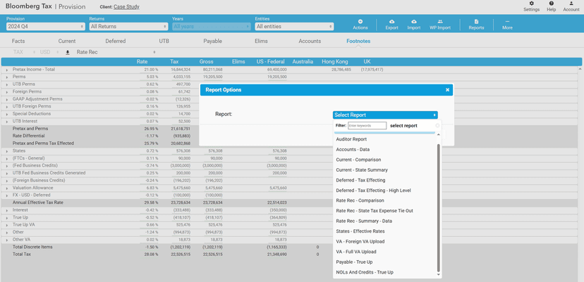 Bloomberg Tax Provision Software Reviews, Demo & Pricing - 2026