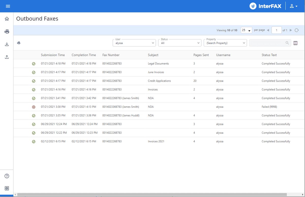 InterFAX Software Reviews, Demo & Pricing - 2025