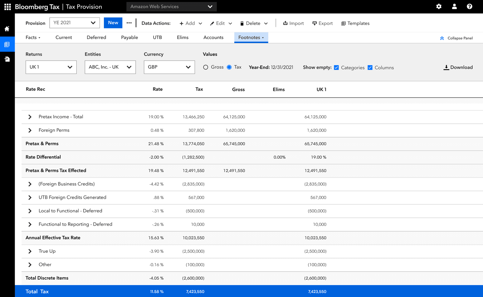 Bloomberg Tax Provision Software Reviews, Demo & Pricing - 2026