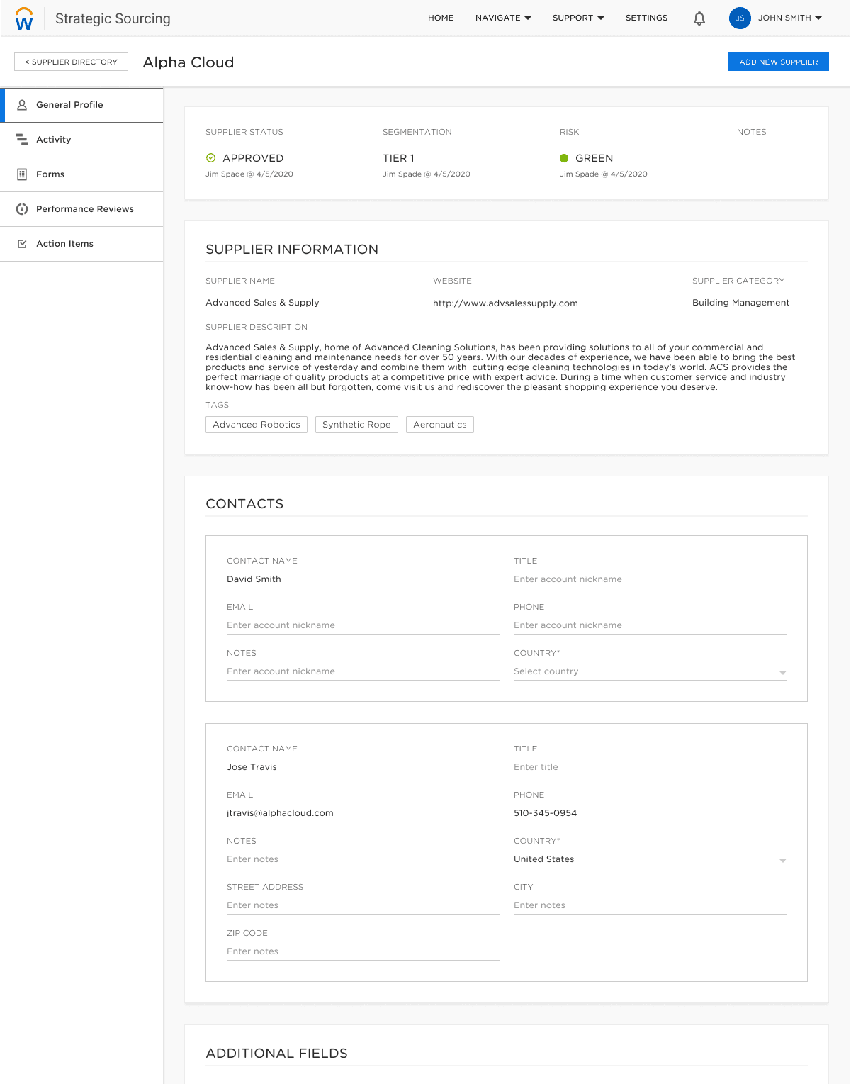 Workday Strategic Sourcing Software Reviews, Demo & Pricing - 2026