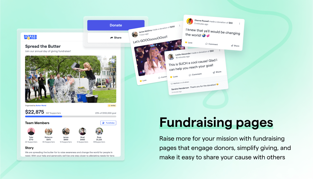 GoFundMe Pro vs Givebutter - 2026 Comparison - Software Advice