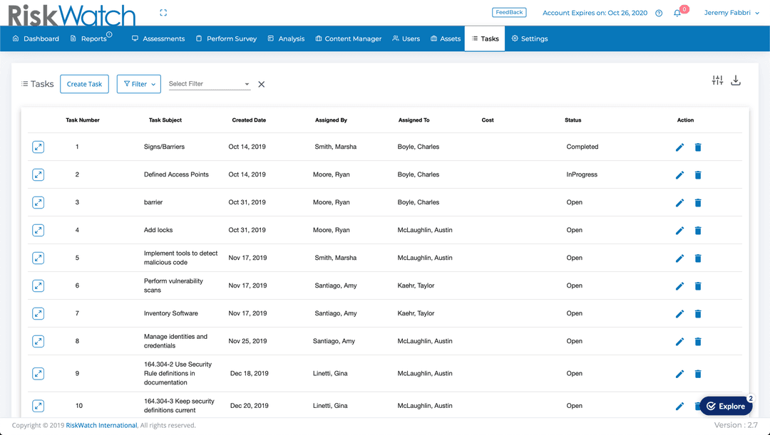 RiskWatch Software Reviews, Demo & Pricing - 2026