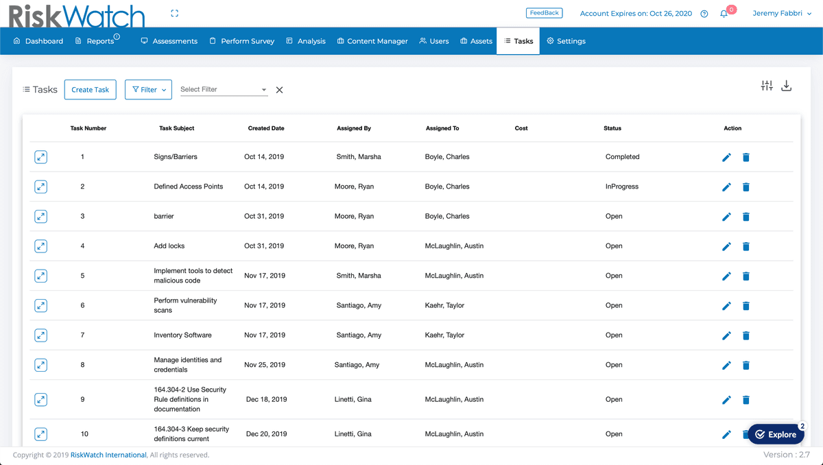 RiskWatch Software Reviews, Demo & Pricing - 2026