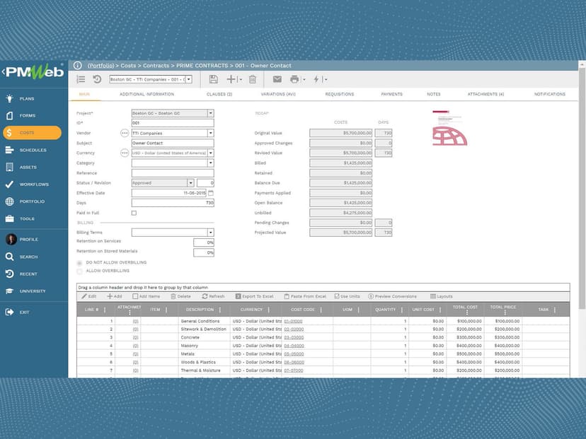 PMWeb Software Reviews, Demo & Pricing - 2026