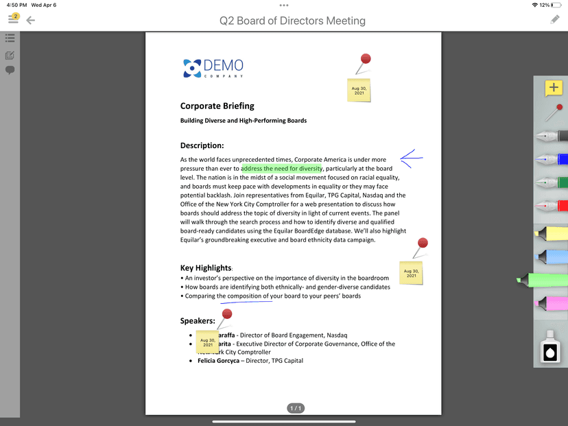 Nasdaq Boardvantage Software Reviews, Demo & Pricing - 2025