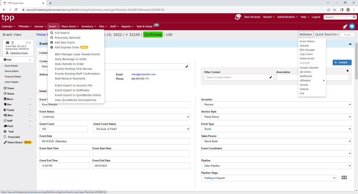 Total Party Planner Software Reviews, Demo & Pricing - 2026