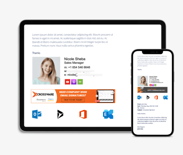 Crossware Email Signature Software Reviews, Demo & Pricing - 2026
