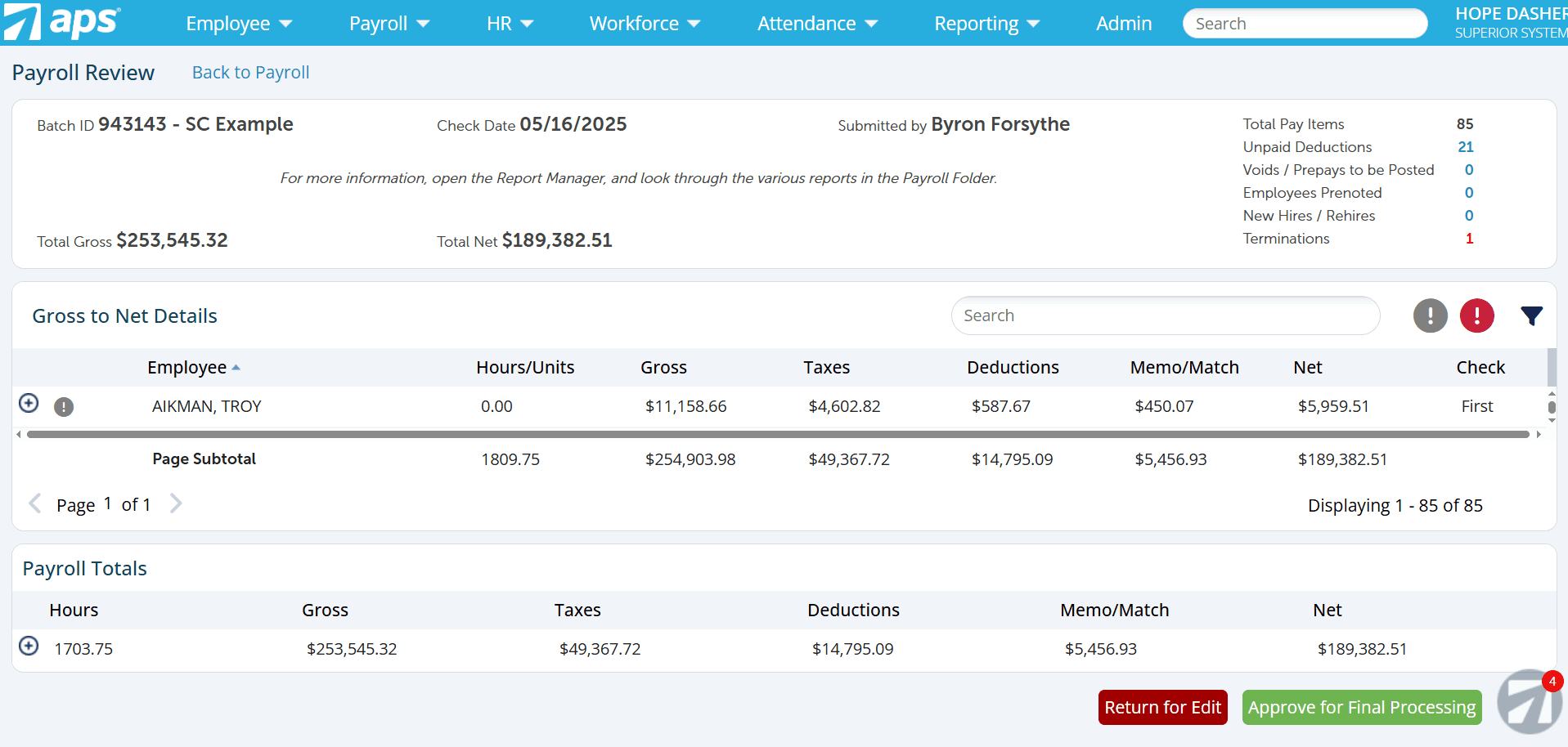 APS Payroll Software Reviews, Demo & Pricing - 2026