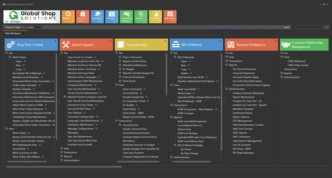 Global Shop Solutions Software Reviews, Demo & Pricing - 2025