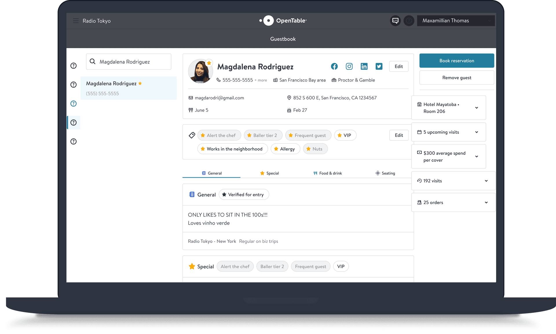 OpenTable Software Reviews, Demo & Pricing - 2026