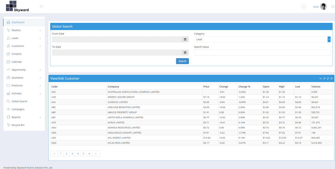 Skyward CRM Software Reviews, Demo & Pricing - 2026