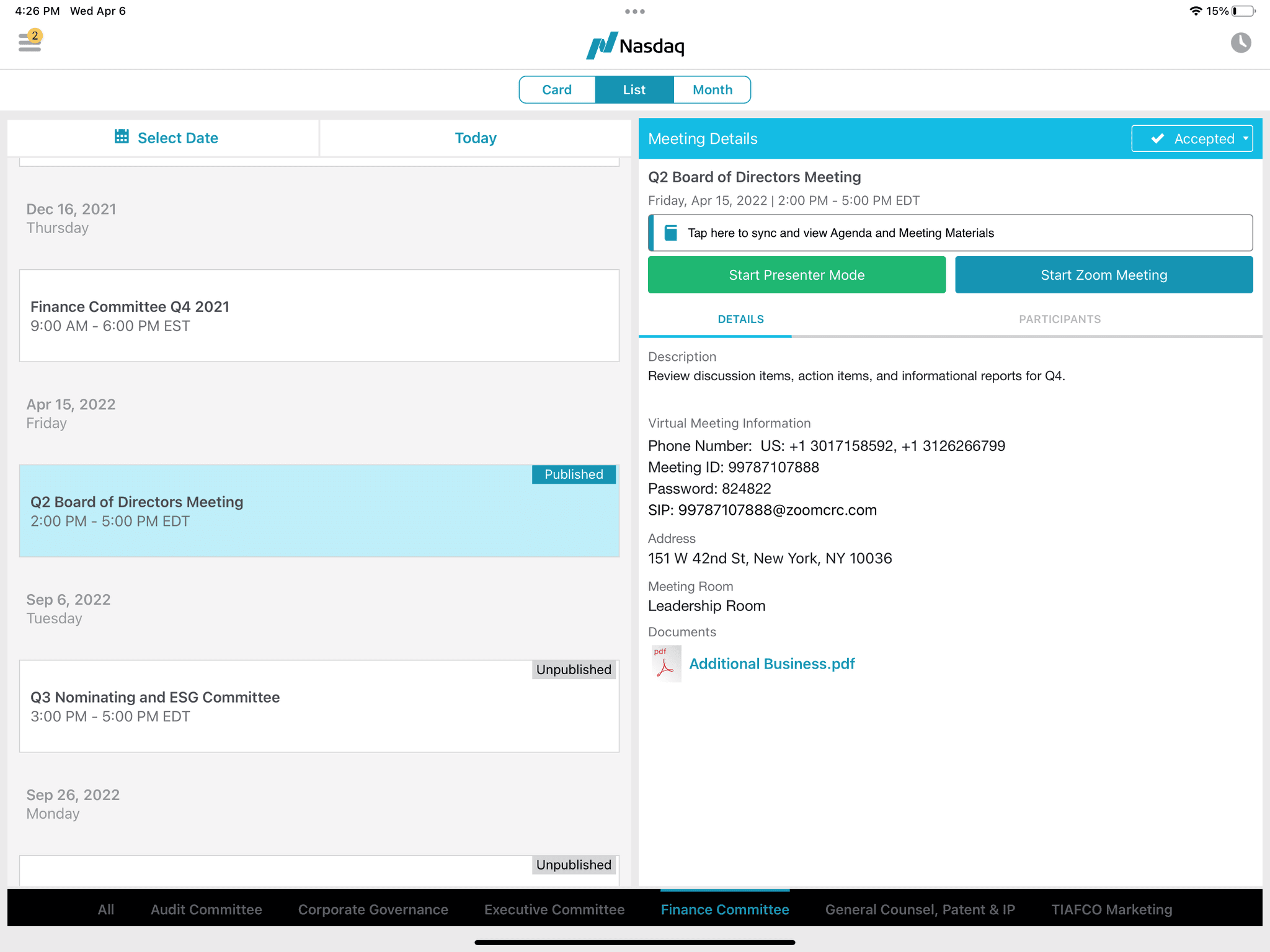 Nasdaq Boardvantage Software Reviews, Demo & Pricing - 2026