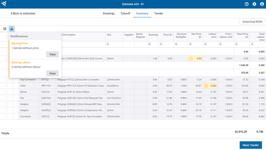 Estimation MEP Software Reviews, Demo & Pricing - 2026
