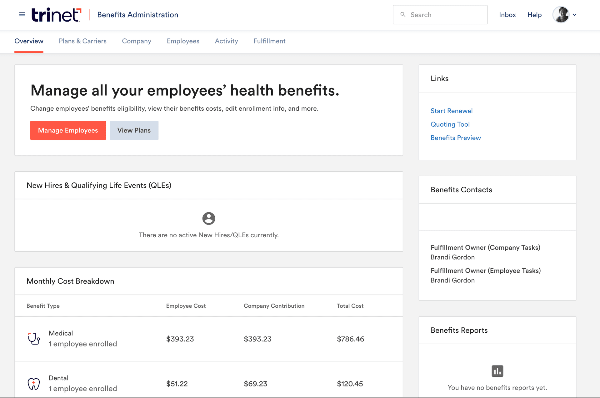 TriNet HR Plus Software Reviews, Demo & Pricing - 2026