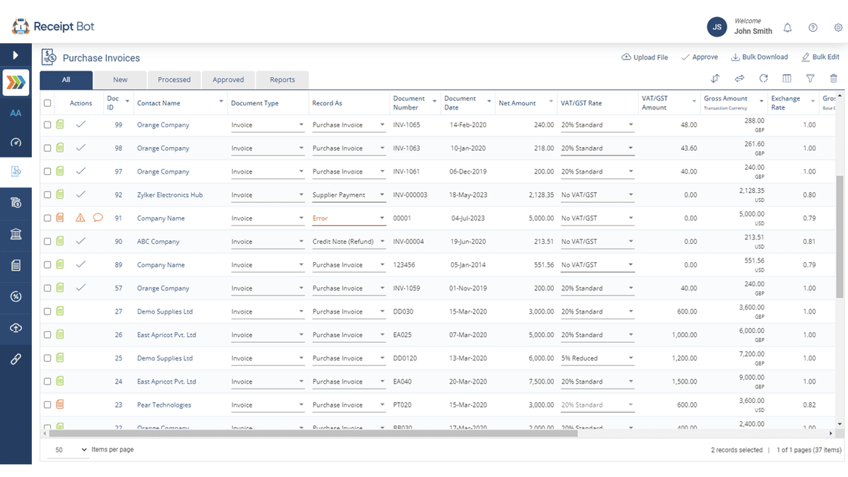 Receipt Bot Software Reviews, Demo & Pricing - 2026
