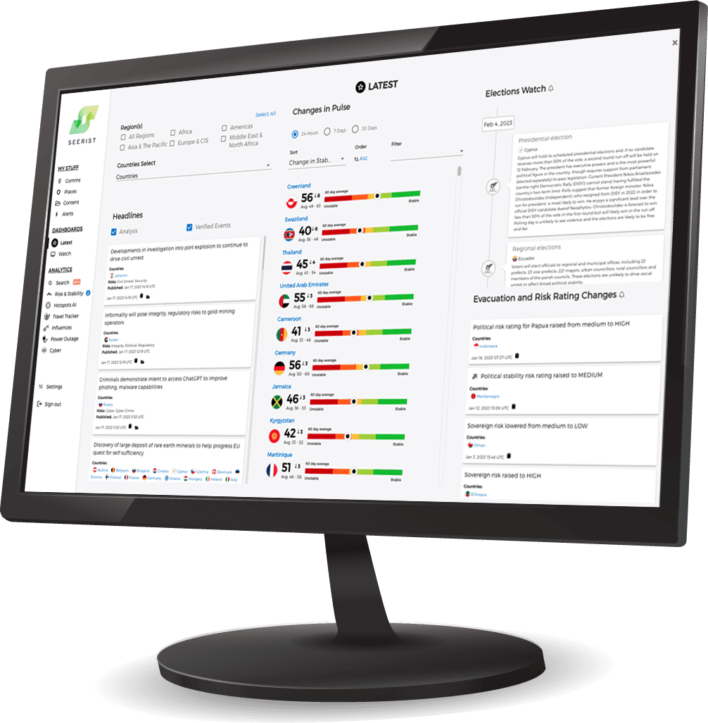 Seerist Software Reviews, Demo & Pricing - 2026