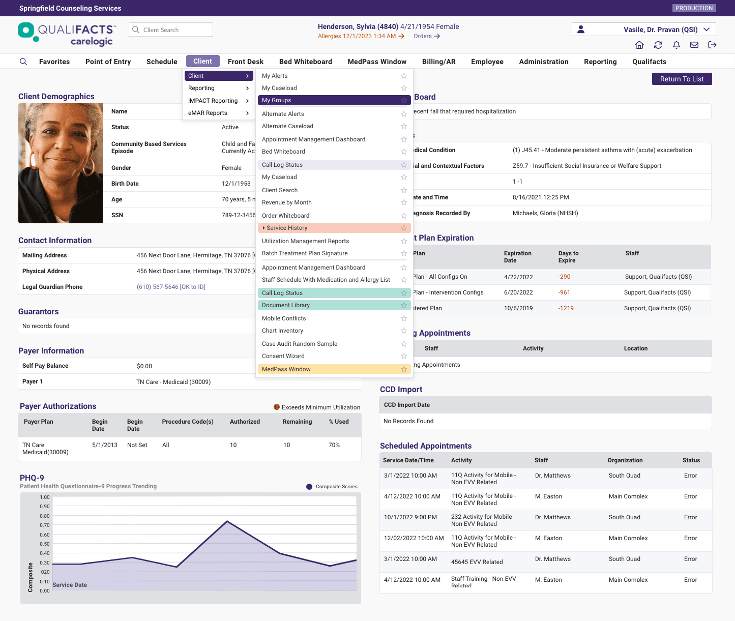 Qualifacts CareLogic Software Reviews, Demo & Pricing - 2026