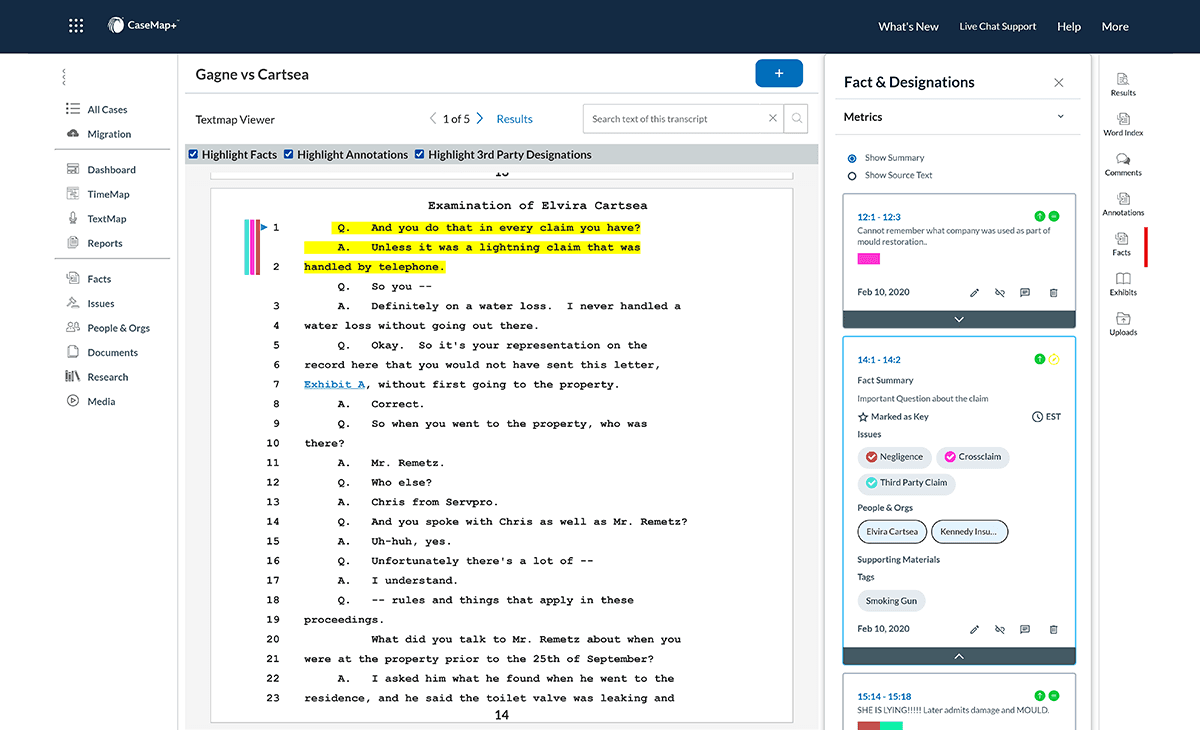 CaseMap+ AI Software Reviews, Demo & Pricing - 2026