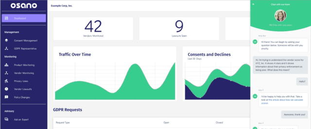 Osano Software Reviews, Demo & Pricing - 2026
