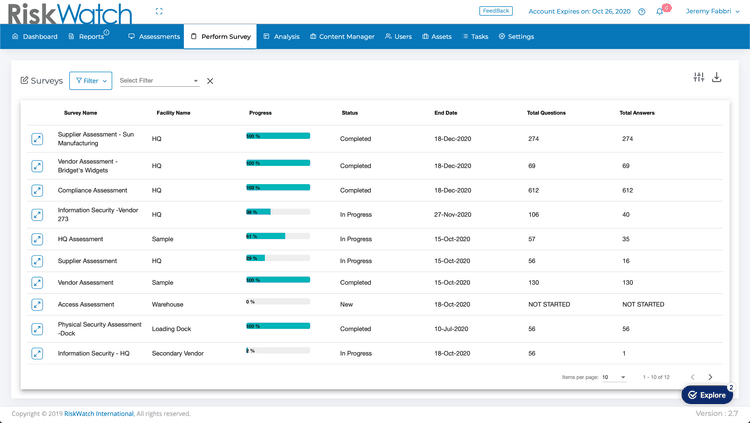 RiskWatch Software Reviews, Demo & Pricing - 2026