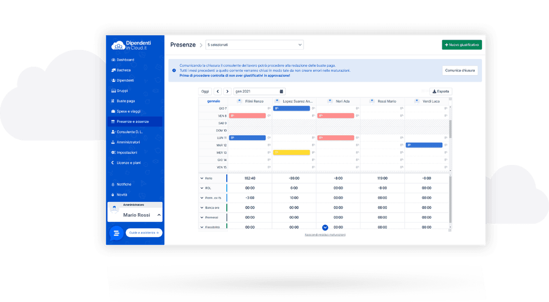 Dipendenti in Cloud Software Reviews, Demo & Pricing - 2026